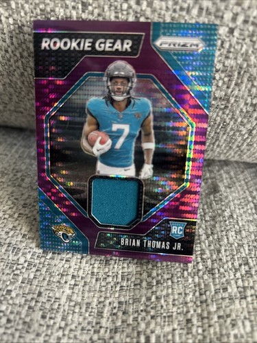 2024 Panini Prizm - Rookie Gear Brian Thomas Jr. #RG-BTJ Pink Prizm ...