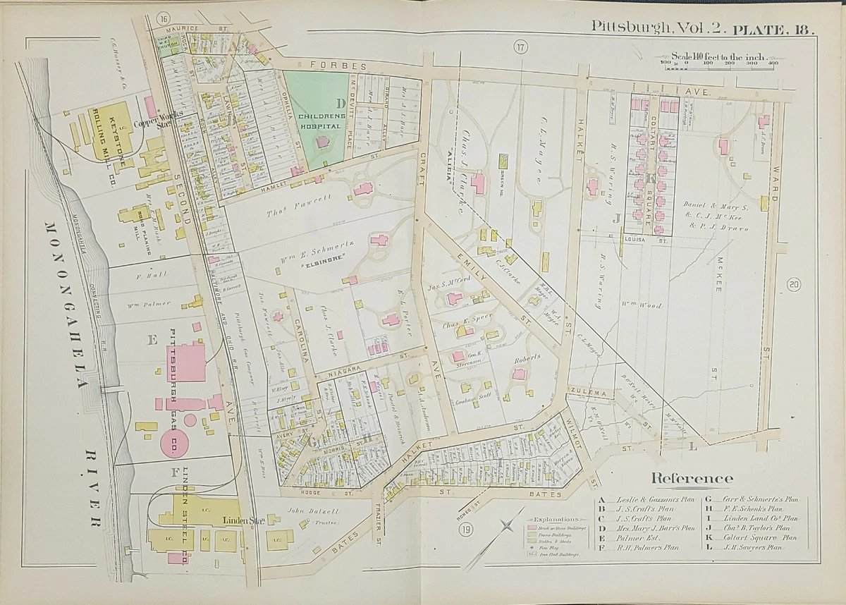 Monongahela River Map