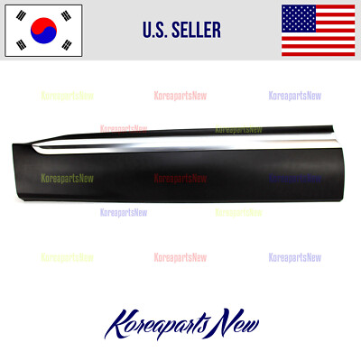 FRONT Door Molding Left DRIVER *Satin Chrome* ⭐OEM⭐ Hyundai Santa Fe ...