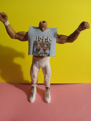 Uso Brothers Custom Wrestling Action Figure Shirt | eBay