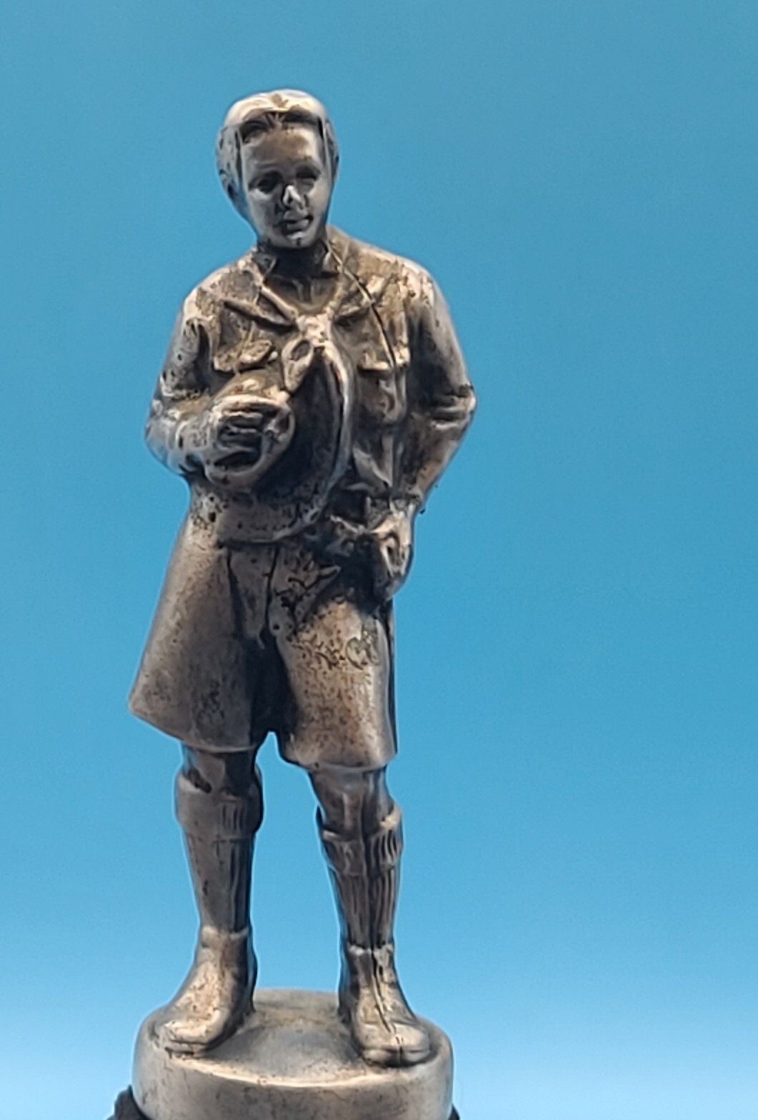BSA Boy Scout Of America R. Tait McKenzie Statue Silver Metal Brass ...