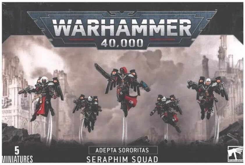 Elite Adepta Sororitas Seraphim Squad for Warhammer 40,000 - Customizable Models | eBay