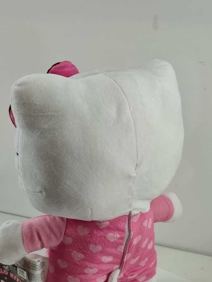 Hello Kitty Valentines Happy Shuffle Animated Plush Side Stepper Pink ...