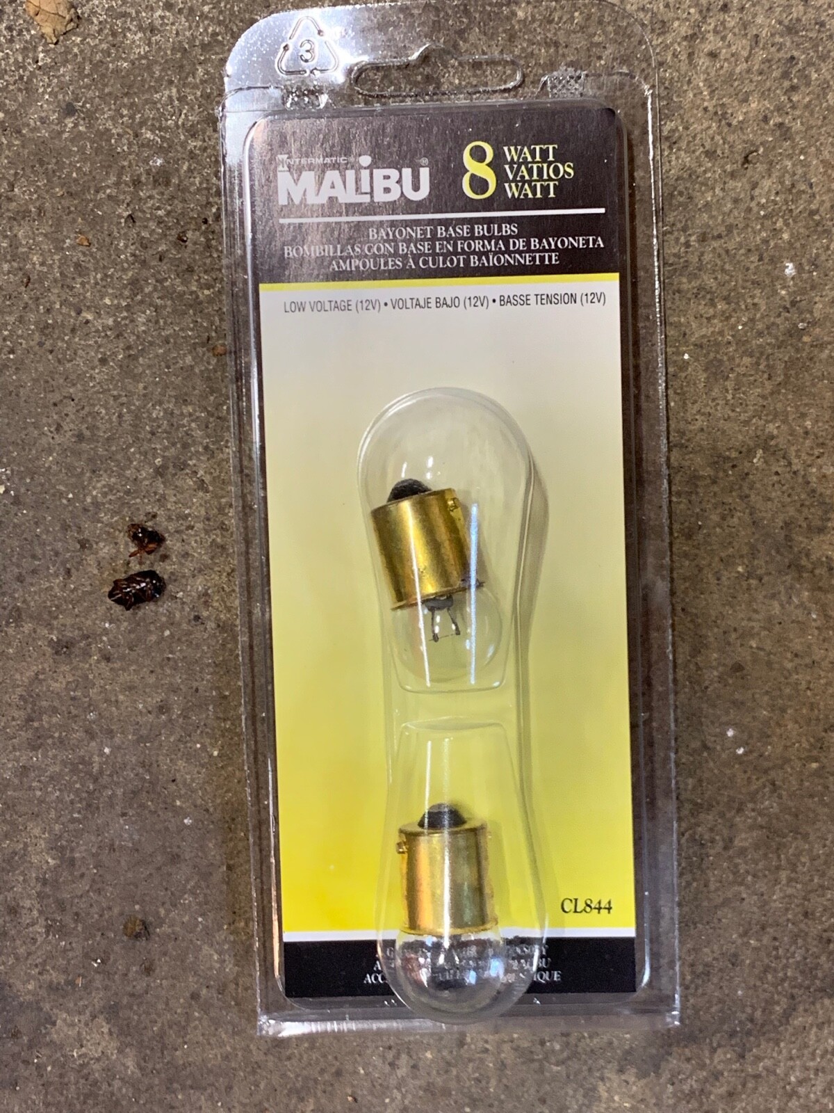 Intermatic Malibu CL844 8 Watt Bayonet Replacement Bulbs (2 Pack) | eBay