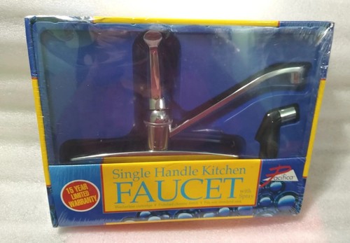 Pacifica Single Handed Kitchen Faucet #678242 News Sealed In Box. | eBay