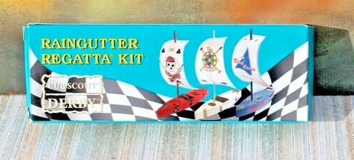 BSA Cub Scout Raingutter Regatta Kit, Complete, New in Box FREE ...