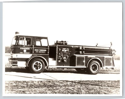 c1965 Fire Truck Evergreen Fire Company Ross Township Pennsylvania PA ...