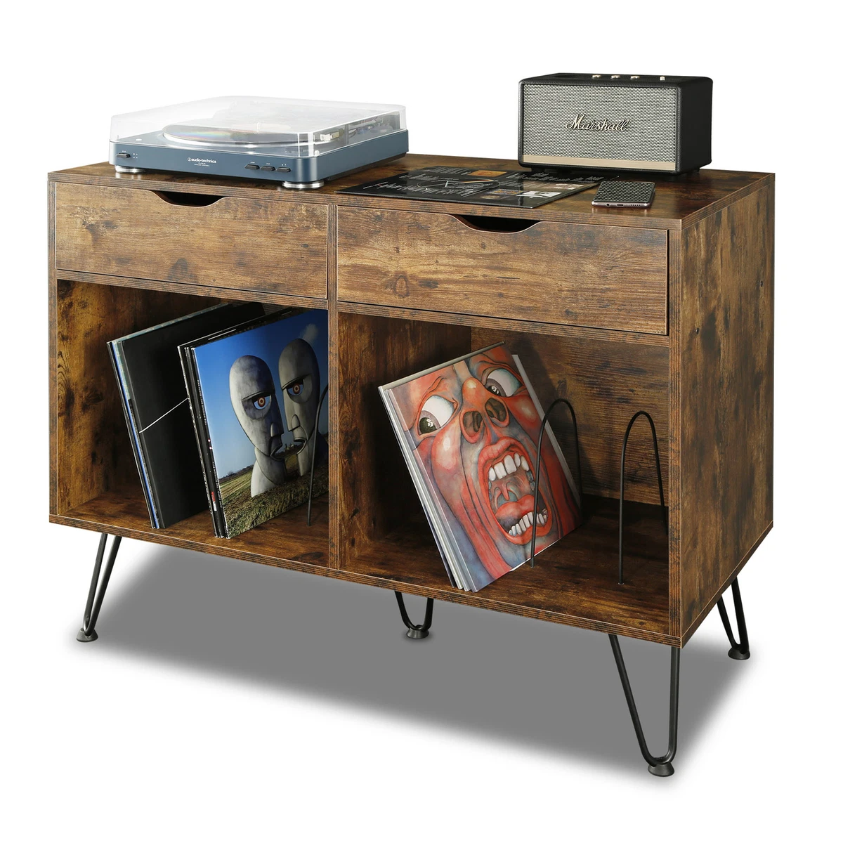 Record Storage Cabinet Lp Rack | Cabinets Matttroy