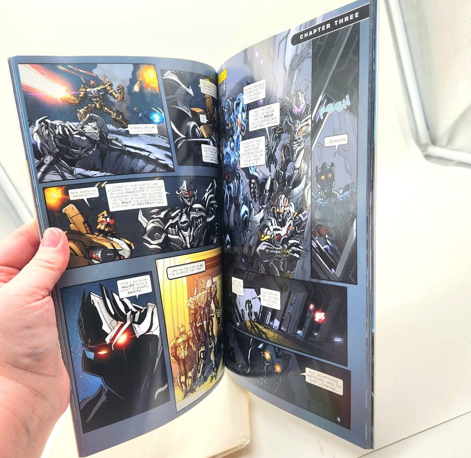 Transformers Revenge Of The Fallen Defense & Alliance Illustrated Comic ...
