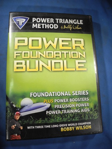 Power Foundation Bundle 4 DVD Set Power Triangle Method Bobby Wilson ...