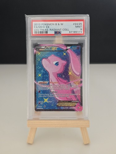 Mew EX RC24/RC25 Legendary Treasures Radiant Full Art Alt Pokemon Card ...