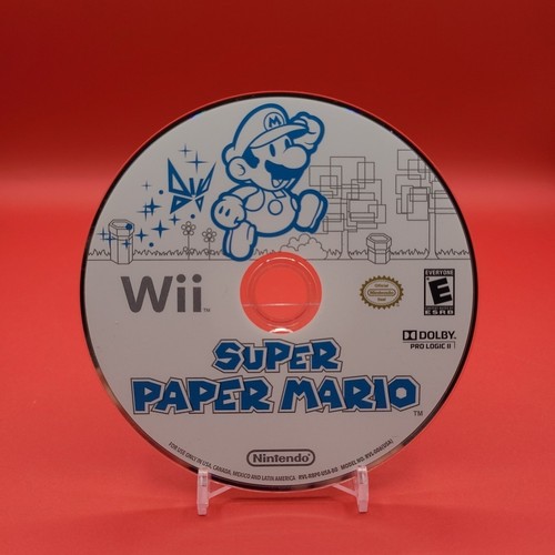 Super Paper Mario - Disc Only - (Nintendo Wii, 2007) | eBay
