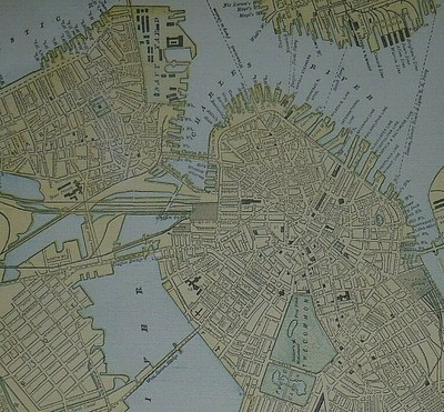 Entire US - 1899 Small Vintage Map