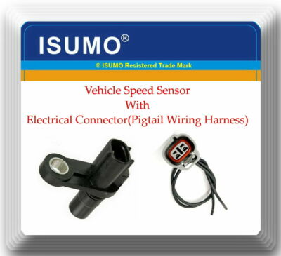 Vehicle Speed Sensor W/Electrical Connector Fits: Pontiac Vibe 2009 ...