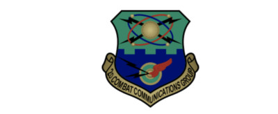 4" air force 2nd combat communications group blue bumper sticker decal ...
