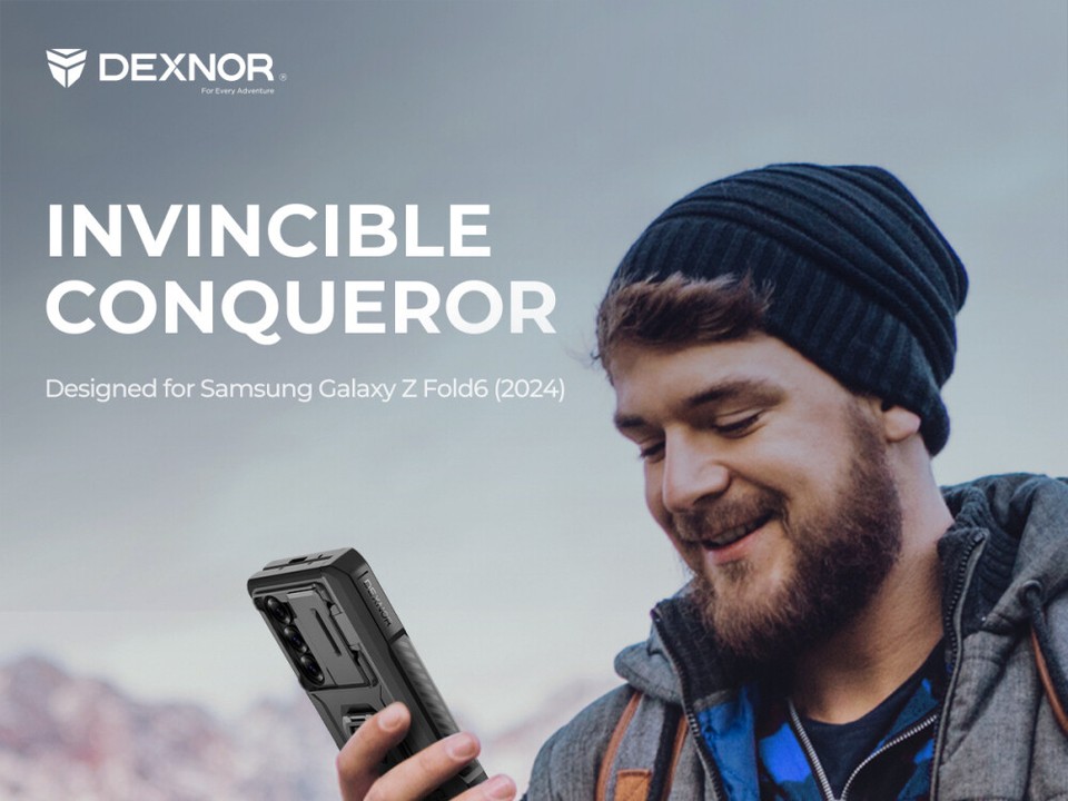 Dexnor Full Body Case for Samsung Galaxy Z Fold 6 with S Pen Holder ...