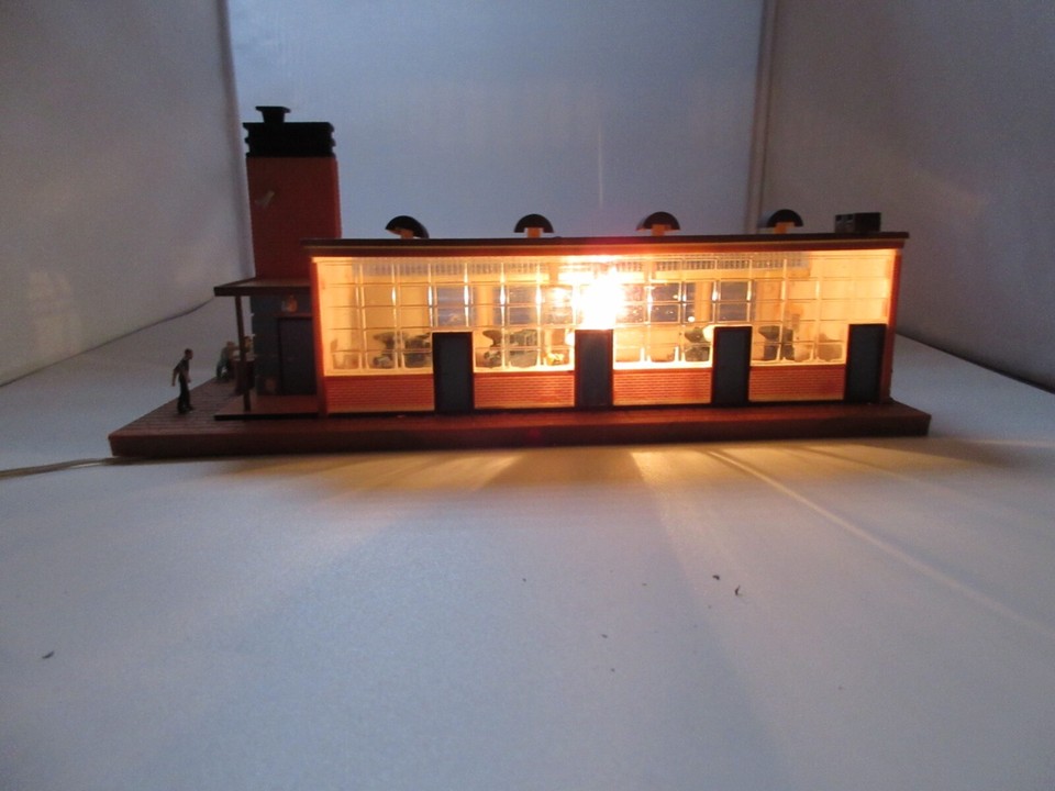 Factory industrial building HO scale | eBay