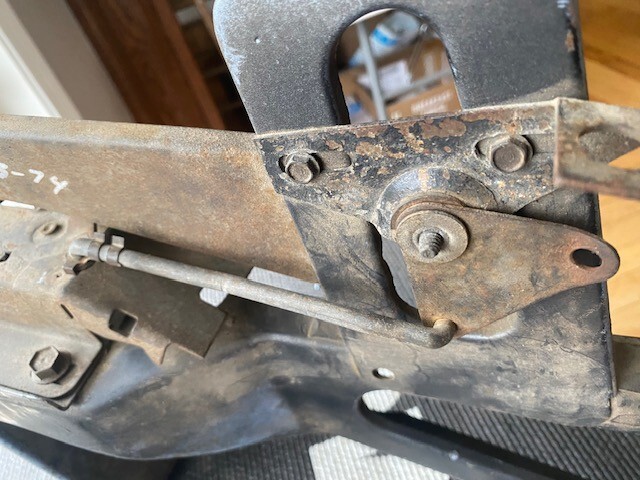 1973 74 AMC Javelin AMX OEM Interior or Exterior Release Hood Latch ...