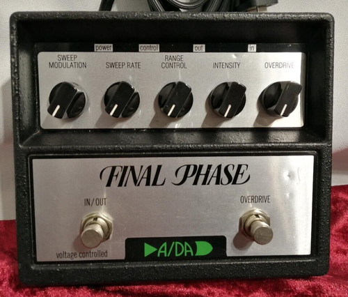 A/DA FINAL PHASE Reissue Phaser Overdrive David Tarnowski | eBay