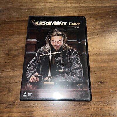 WWE JUDGMENT DAY 2009 Wrestling PPV DVD Edge Hardy Batista Orton CM ...