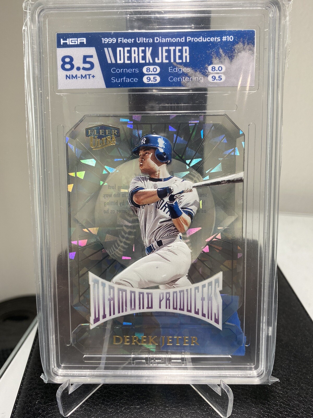 DEREK JETER 1999 Fleer Ultra Diamond Producers #10 HGA 8.5 NM-MT+ ...