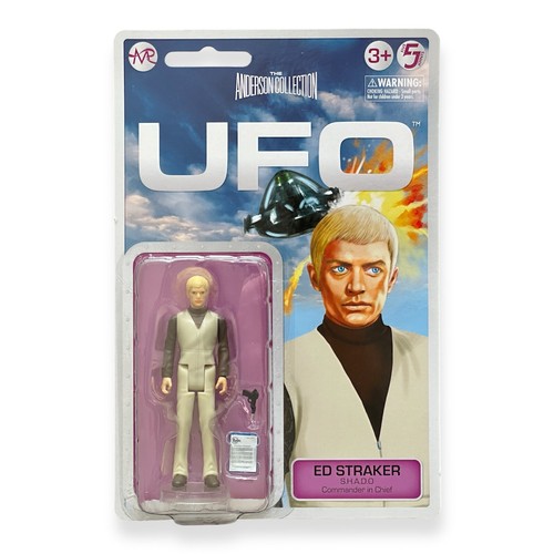 UFO TV Series ED STRAKER 4" Figure SEALED 2024 Retro ReAction Type | eBay