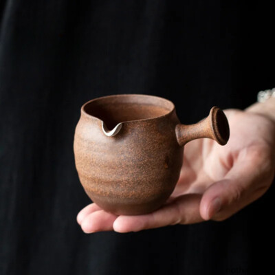 Rough Pottery Fair Cup Simple Creative Ceramic Tea Pitcher Cha Hai ...
