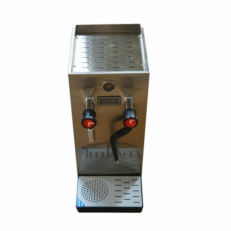 10L Espresso Coffee Milk Foam Machine Steam Water Boiling Machine 220V ...