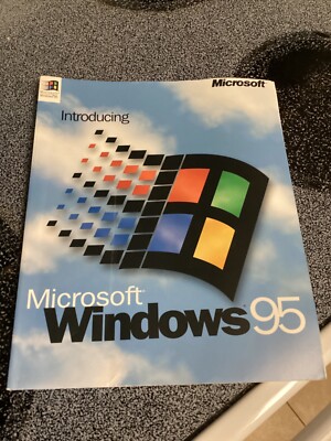 Microsoft Windows 95 Operating System Book | eBay