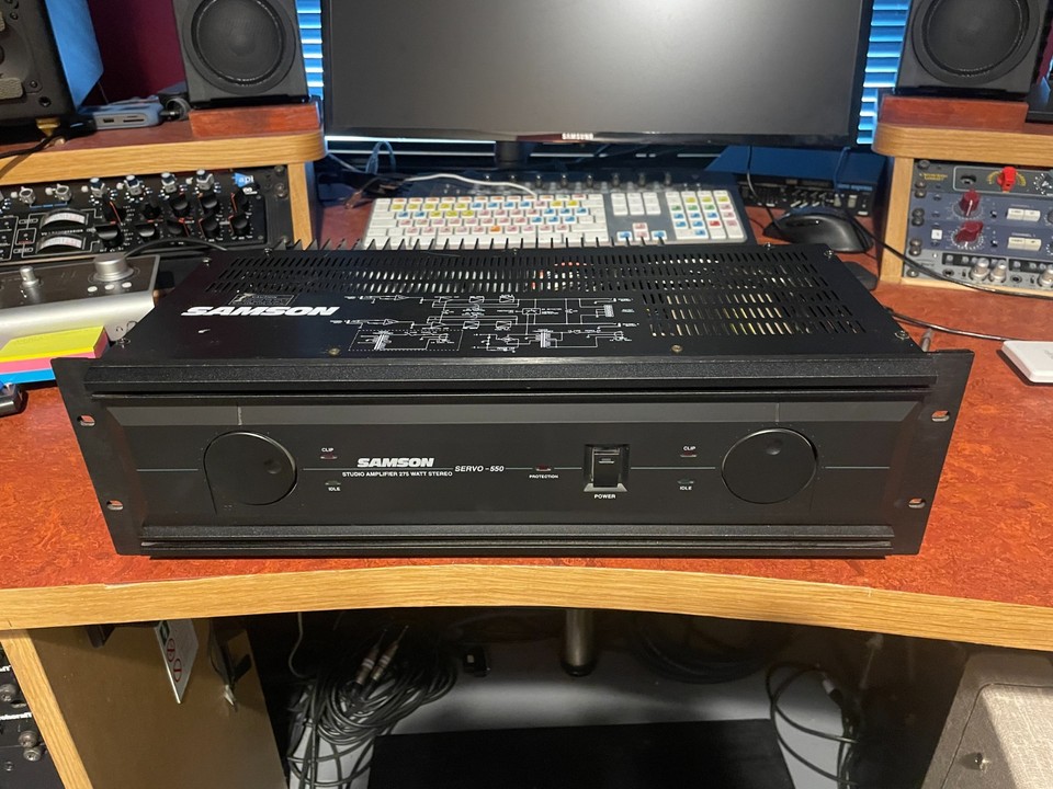 Samson servo 550 Studio Amplifier | eBay UK