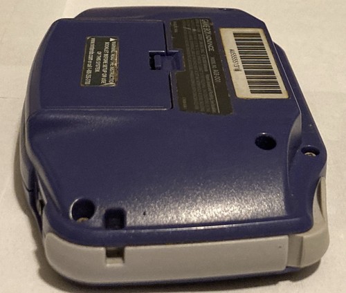 Nintendo Gameboy Advance Handheld System Console Indigo Purple (AGB-001 ...