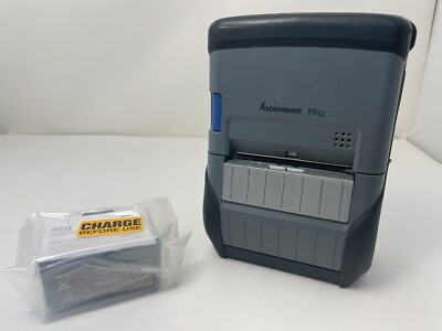 Intermec PB32 Portable 3' Direct Thermal Barcode Printer Bluetooth ...