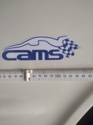 CAMS Old School Motorsport race car racing stickers ( pair ) | eBay