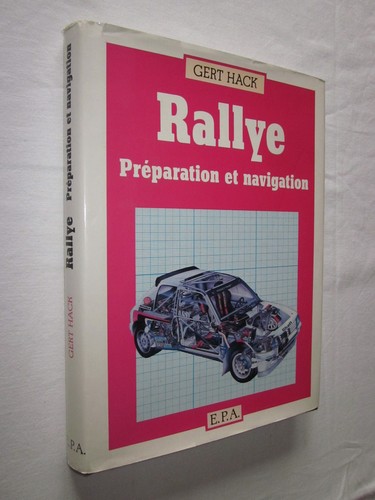RALLYE PREPARATION et NAVIGATION par GERT HACK | eBay