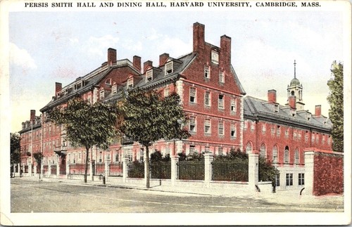 Persis Smith Hall & Dining Hall Harvard University Cambridge MA ...