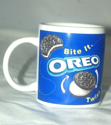 Oreo Cookie Coffee Mugs Cup Set of Two. | eBay