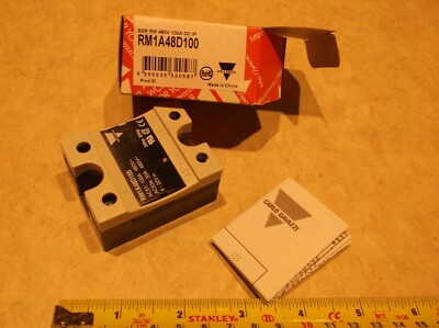 CARLO GAVAZZI RM1A48D100 SSR PANEL MOUNT 4-32VDC 100A, 20 HP | eBay