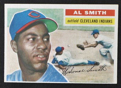 1956 TOPPS BASEBALL CARD #105 AL SMITH EX/MT | eBay
