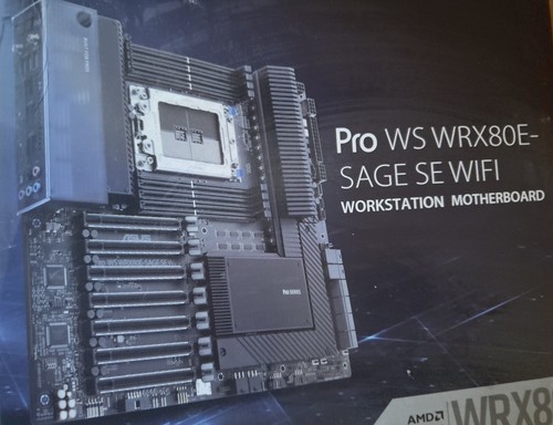 Pro WS WRX80E-SAGE SE WIFI sWRX8 E-ATX Motherboard for sale online | eBay