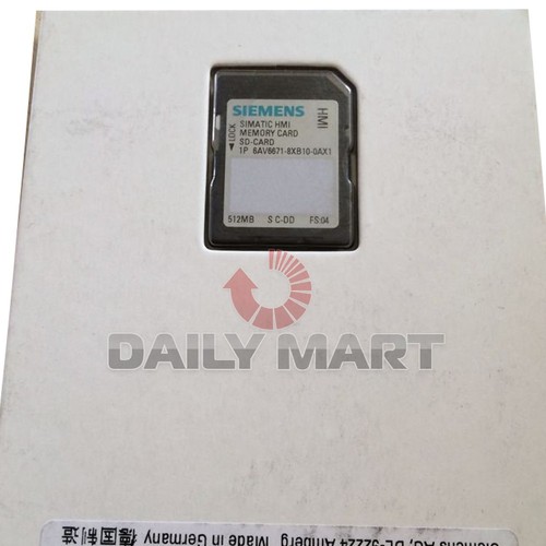 Siemens 512M Memory Card 6AV6671-8XB10-0AX1 New & Free Ship | eBay