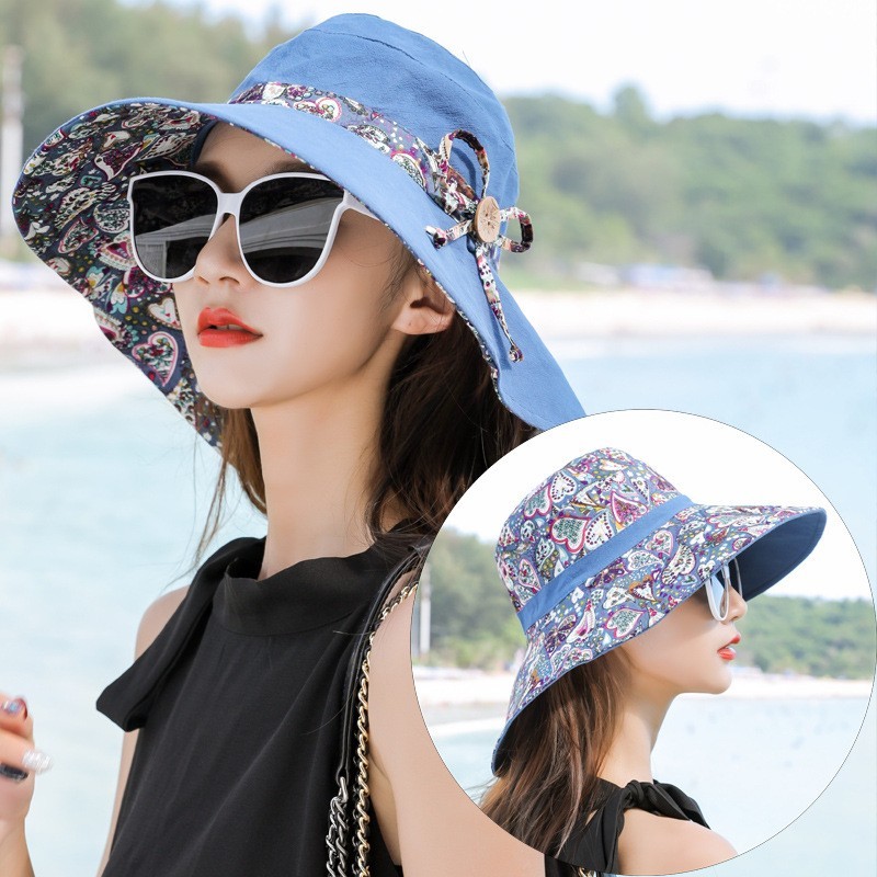 Sun Hats for Women, Lovely Summer Ladies Sun Hat Floppy, UV Protection ...