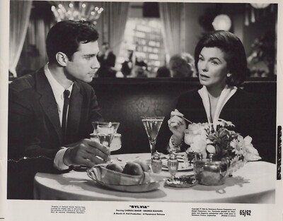 Joanne Dru + George Maharis in Sylvia (1965) Vintage Paramount Photo M ...