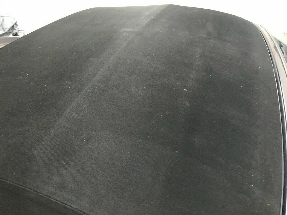 BLACK CONVERTIBLE ROOF CANVAS DYE / SOFT TOP REVIVER RESTORER COLOUR ...