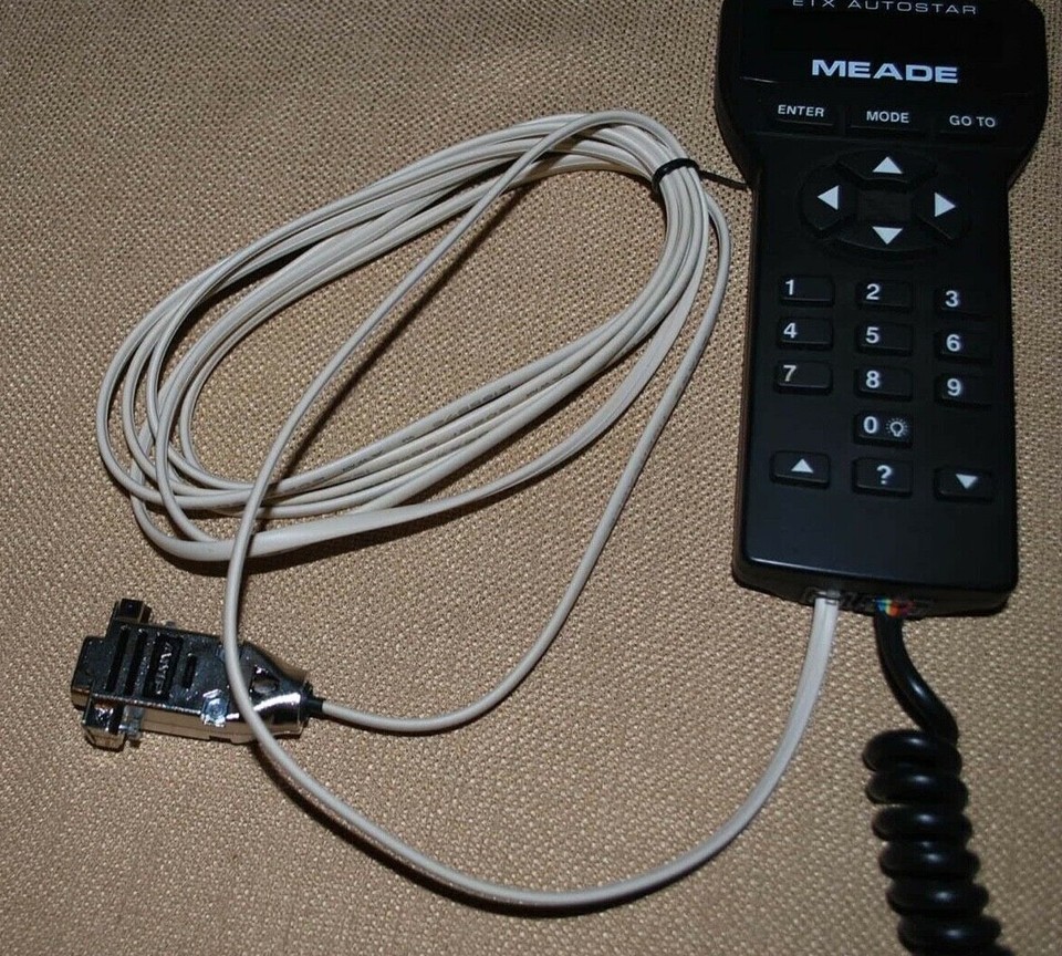 Meade ETX DS127 Autostar Telescope Serial Cable RS-232 10 ft | eBay