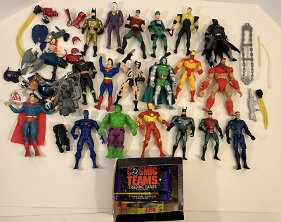 Vintage 1990s 2000s DC Marvel Super Hero Action Figures Lot (Please ...