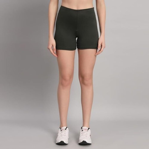 Women's Stretchable Cotton & Stretch Modal Lycra Fabric Cycling/Yoga ...