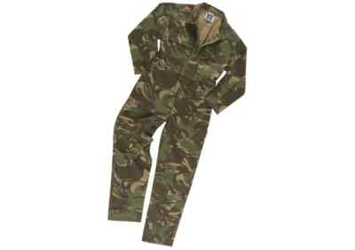 UK Woodland Camouflage Camo Overall Coverall Boiler Suit British DPM ...