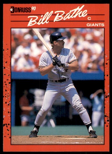 1990 DONRUSS BILL BATHE SAN FRANCISCO GIANTS #680 | eBay