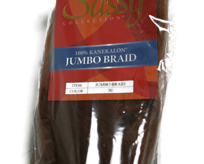 The Sassy Collection - 100% Kanekalon Jumbo Braid - 30 | eBay
