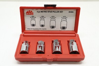 Mac Tools 4-PC. 3/8" and 1/2" Drive Metric Stud Puller Set SR4MA | eBay